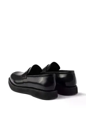 Prada Leather Penny Loafers