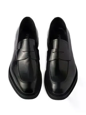 Prada Leather Penny Loafers