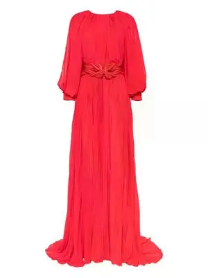 Saiid Kobeisy Pleated Evening Dresses