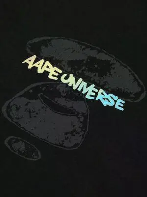 AAPE BY *A BATHING APE Long-sleeved T-shirt - Black