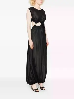 Christopher Esber Cut-out Draped Maxi Dress
