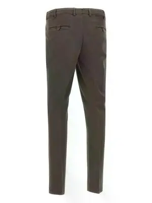 DEVORE INCIPIT Pleated Trousers - Brown