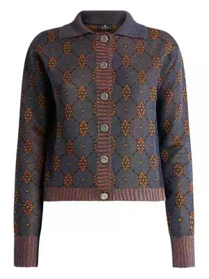 Etro Metallic Cardigans For Women