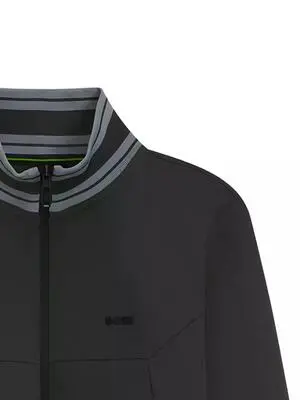 BOSS Paneled Zip-up Track Jacket