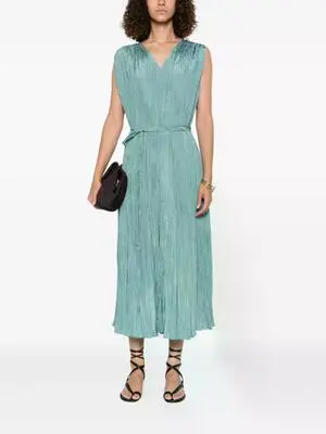 JOSEPH Pleated Midi Dress