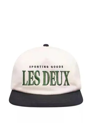 LES DEUX Logo-embroidered Baseball Cap - Pink