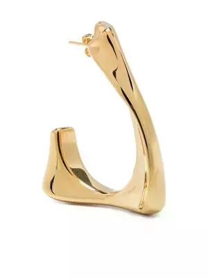 Colville Small Hepworth Abstract Earrings - Gold