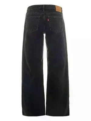 LEVI'S Low-rise Wide-leg Jeans - Black