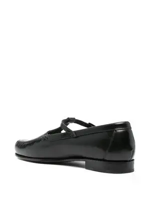 Hereu Buckle-detail Loafers - Black