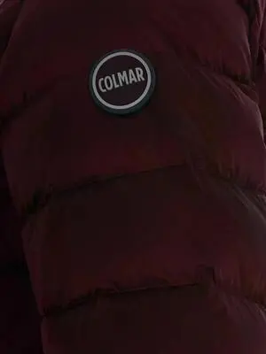 COLMAR Quilted Hooded Jacket - Red