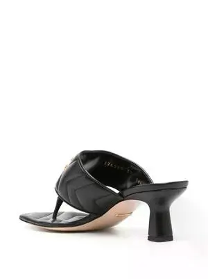 Gucci Double G Leather Sandals