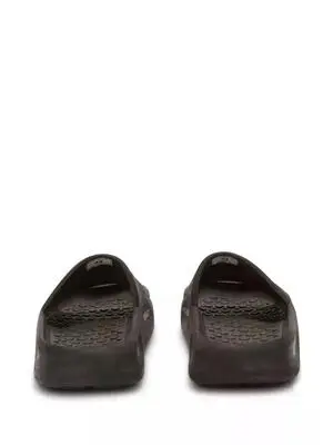 Heron Preston Moulded Flat Slides - Black