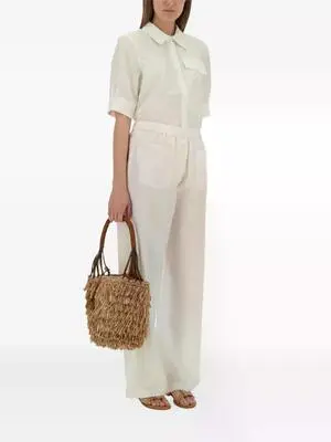 Baum Und Pferdgarten Elastic-waist Pocket Detail Trousers