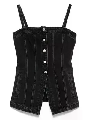 LEVI'S Button-front Denim Top