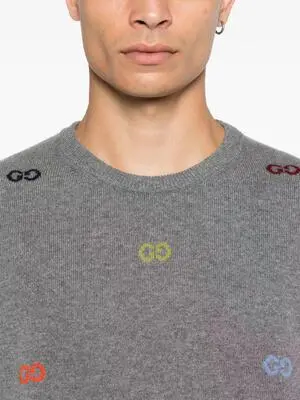 Gucci Embroidered Logo Sweater