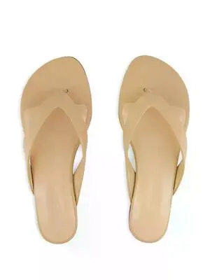 Le Monde Beryl Flat Thong Sandals - Neutrals
