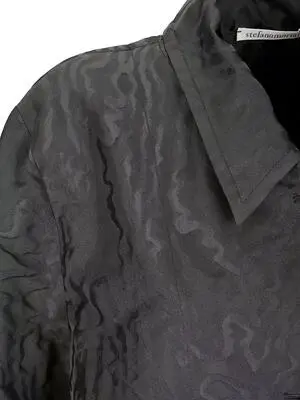 M.S.M. Textured Buttoned Trench Coat