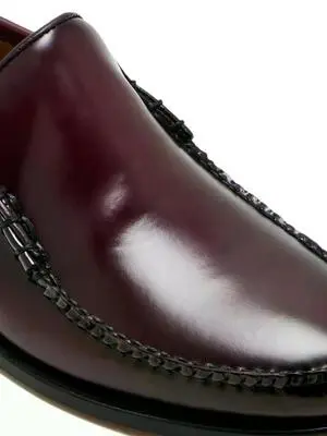 G.H.BASS Weejuns Cobra Venetian Loafers - Red