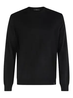 FAY Virgin Wool Sweater - Black
