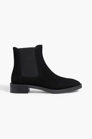 STUART WEITZMAN Sondra Suede Chelsea Boots