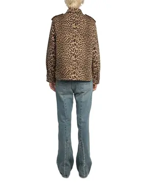 Zadig&Voltaire Taskam Leopard Denim Jacket