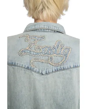 Zadig&Voltaire Studded Denim Jacket
