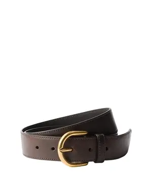 Prada Leather Belt - Brown