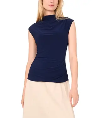 1.State Draped Sleeveless Top
