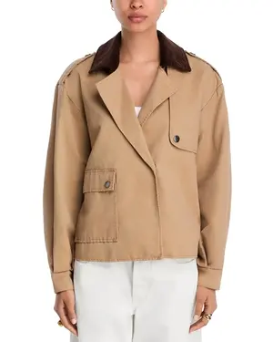 Steve Madden Luisa Trench Jacket - Tan