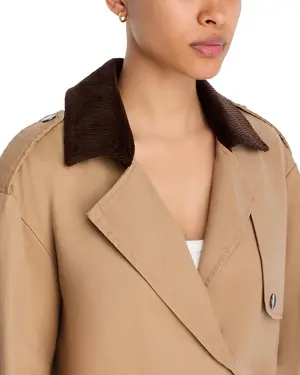 Steve Madden Luisa Trench Jacket - Tan