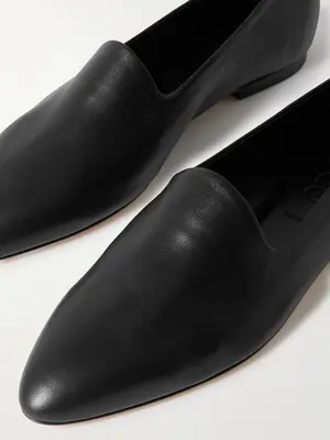 AeydĒ Vanna Leather Loafers
