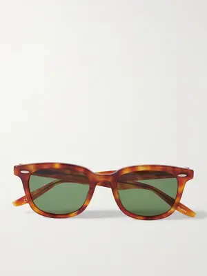 Barton Perreira Cecil D-frame Tortoiseshell Acetate Sunglasses - Brown