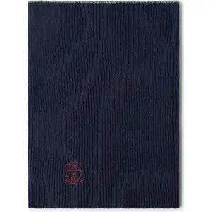 Brunello Cucinelli Cashmere Neck Warmer - Marine