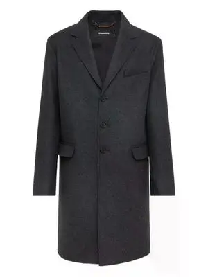 Dsquared2 Tailored Easy Coat - Black