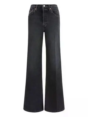 RE/DONE High-rise Straight Jeans