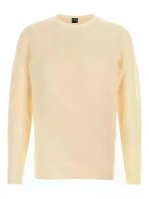 Fedeli Crew-neck Sweater - Yellow