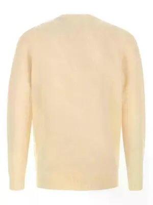 Fedeli Crew-neck Sweater - Yellow