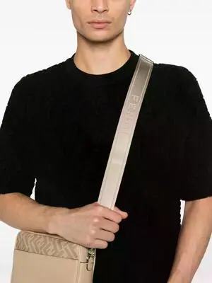 Fendi Textured Crew-neck T-shirt