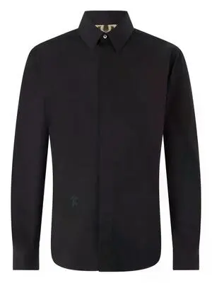 Roberto Cavalli Logo-embroidered Shirt