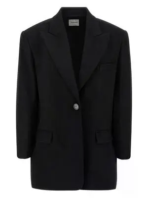 Andamane Padded Peak-lapel Blazer