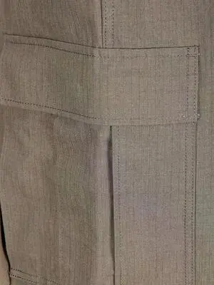 Sacai Ripstop Cargo Pants - Brown