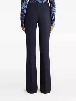 Etro Button-fastening Flared Trousers
