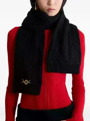 PATOU Braided-knit Scarf