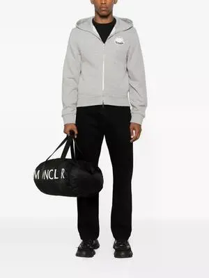 Moncler Logo-patch Zip-up Hoodie