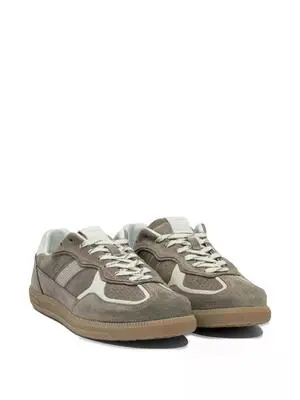 ALOHAS Tb.490 Suede-leather Panel Sneakers - Brown