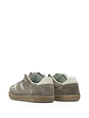 ALOHAS Tb.490 Suede-leather Panel Sneakers - Brown