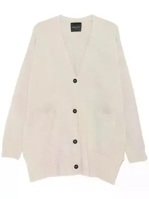 ROBERTO COLLINA Patch-pockets Cardigan