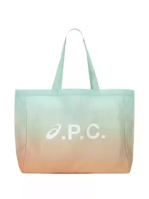 A.p.c. Diane Ombre Tote Bag - Blue