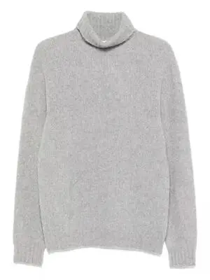 SCAGLIONE Turtleneck Ribbed Sweater