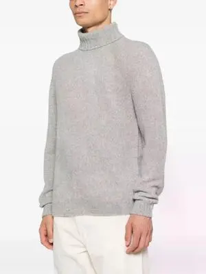 SCAGLIONE Turtleneck Ribbed Sweater